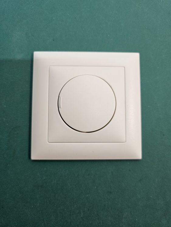 Abdeckung UP-Drehdimmer Weiss Feller EdizioDue (Gebraucht) in Zürich ...