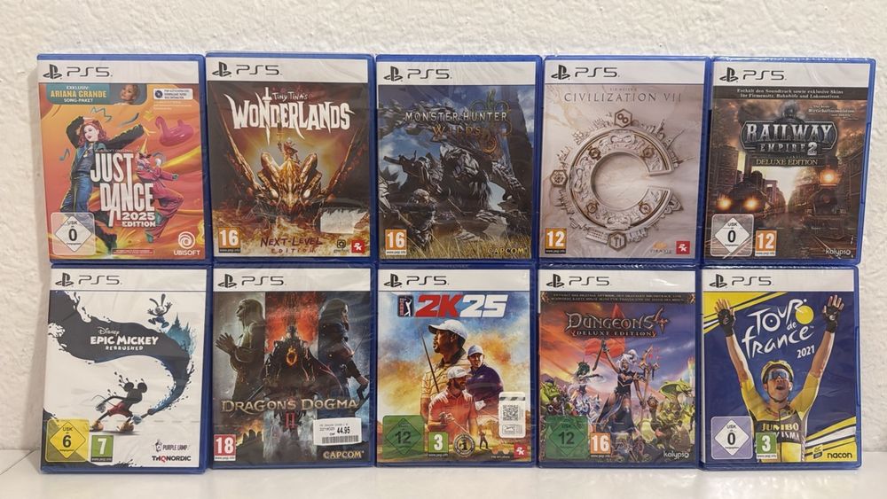 PS5 Games Bundle - 10 ALL BRAND NEW - UNOPENED! 🔥🎮🙌🏼 (Neu und ...