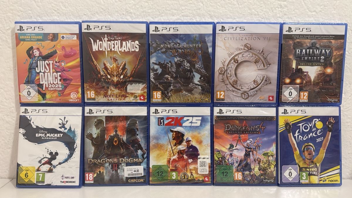 PS5 Games Bundle - 10 ALL BRAND NEW - UNOPENED! 🔥🎮🙌🏼 (Neu und ...