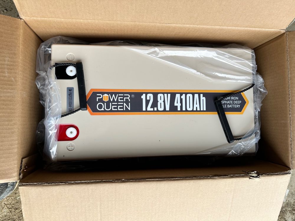 Power Queen 12,8V 410Ah LiFePO4-Akku, Eingebautes 250A BMS | Kaufen auf ...