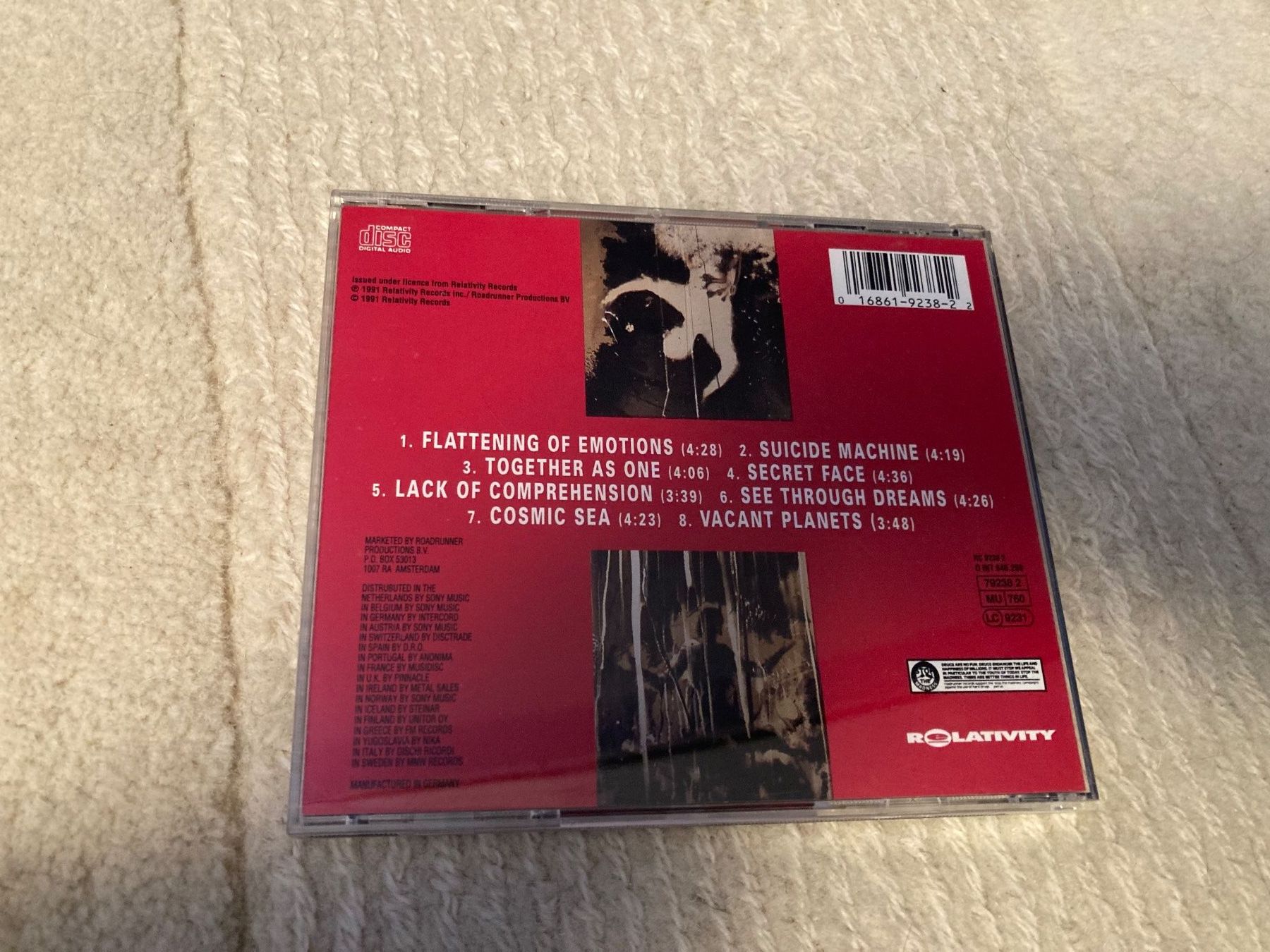 Death - Human (CD, Top Zustand) 1991 1st press (Gebraucht) in ...