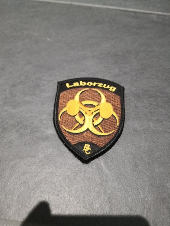 Swiss Army Badge Emblem mit Klett C-Abwehr Laborzug 2009 (Neu (gemäss ...