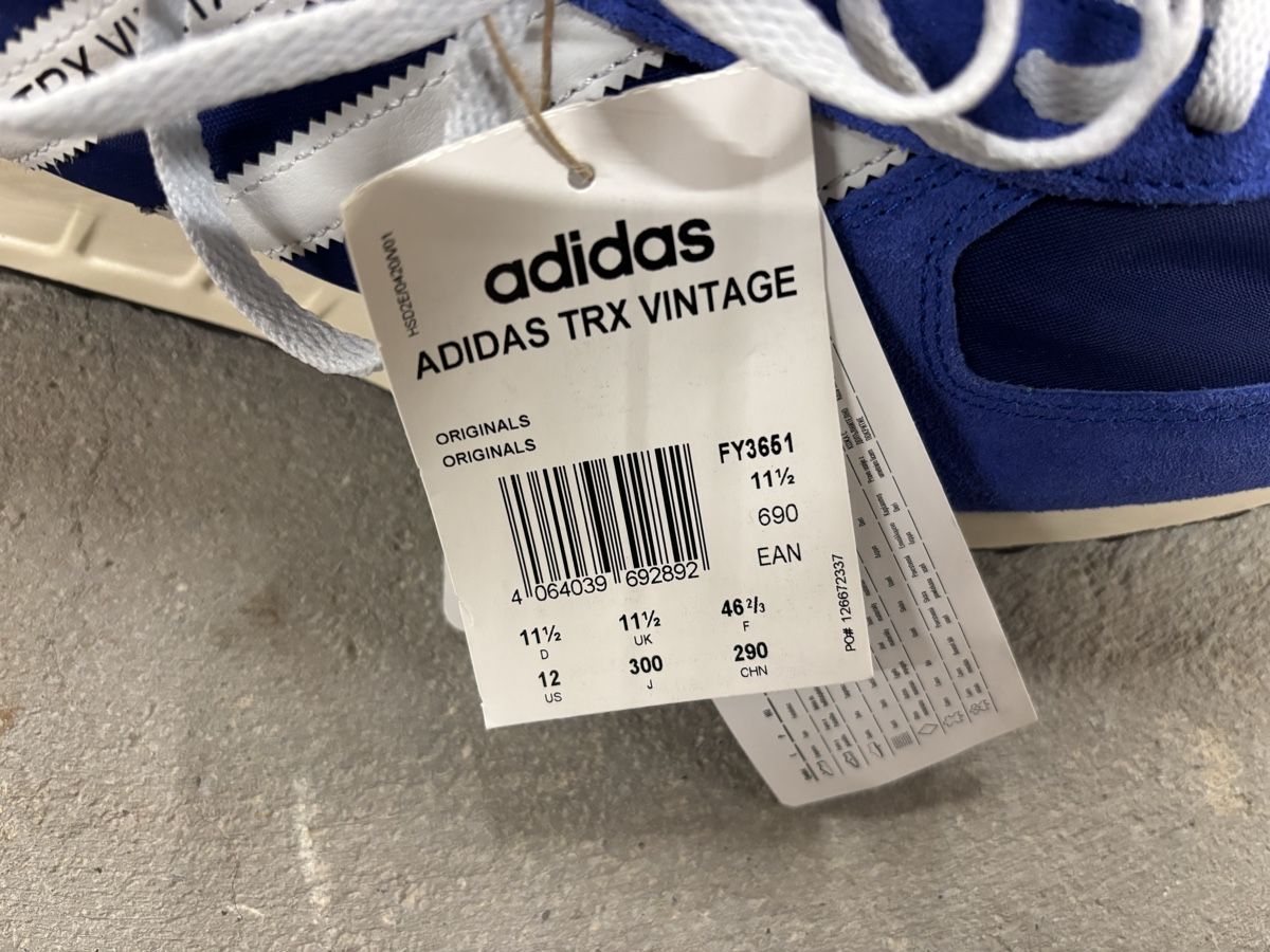 Adidas TRX vintage 46 2/3 neuves (Neu (gemäss Beschreibung)) in ...