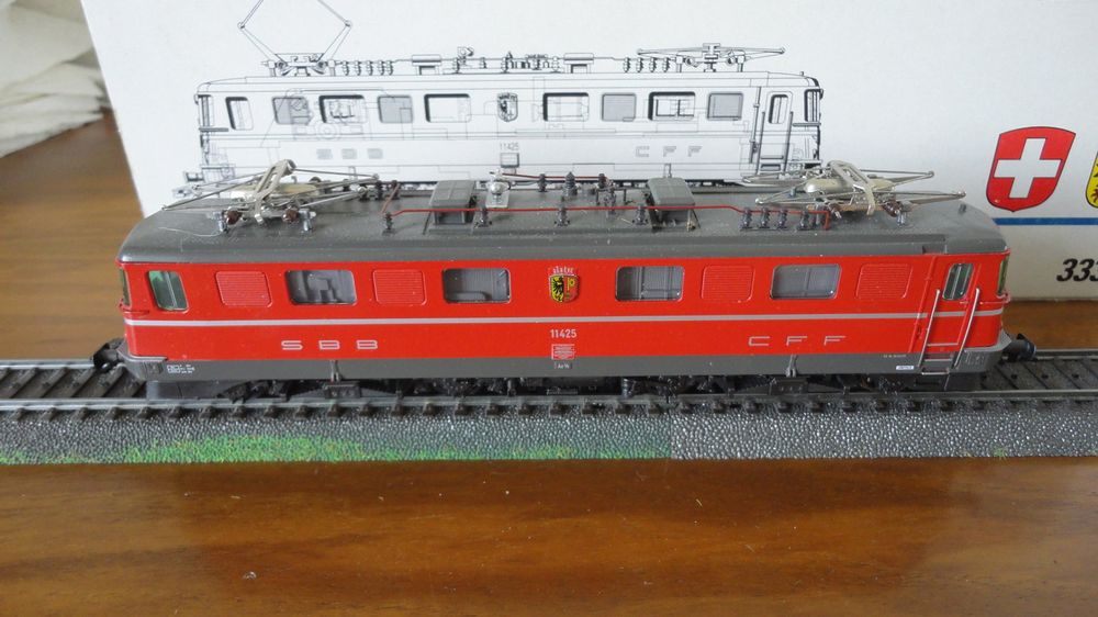 E-Lok Ae6/6 SBB rot Märklin in OVP HO Wechselstrom 3336 (Neu (gemäss ...