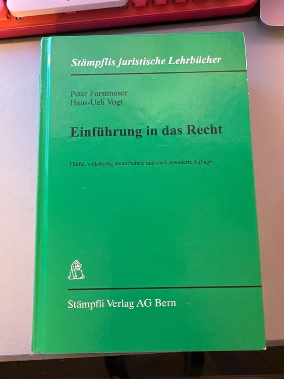 Einführung in das Recht | Kaufen auf Ricardo