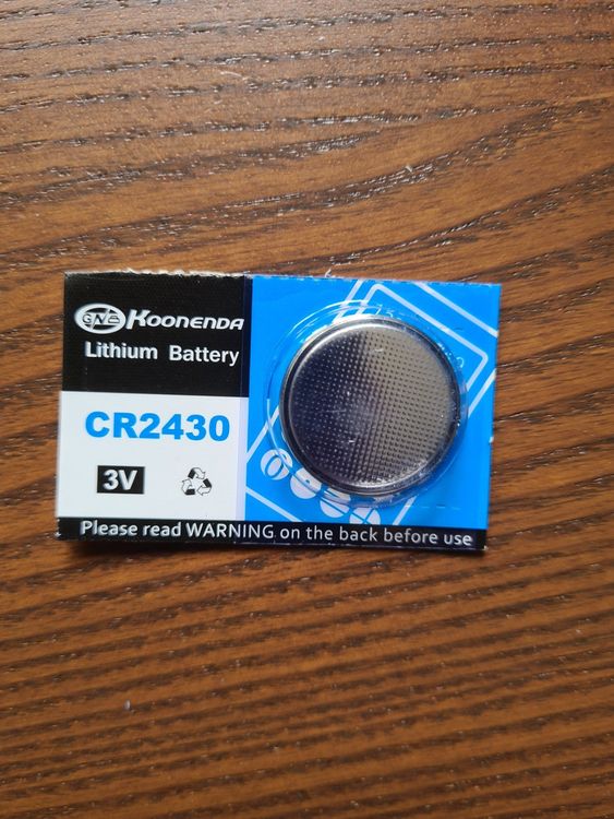 Batterie CR 2430 (Neu und originalverpackt) in Luzern für CHF 1.2 – mit ...