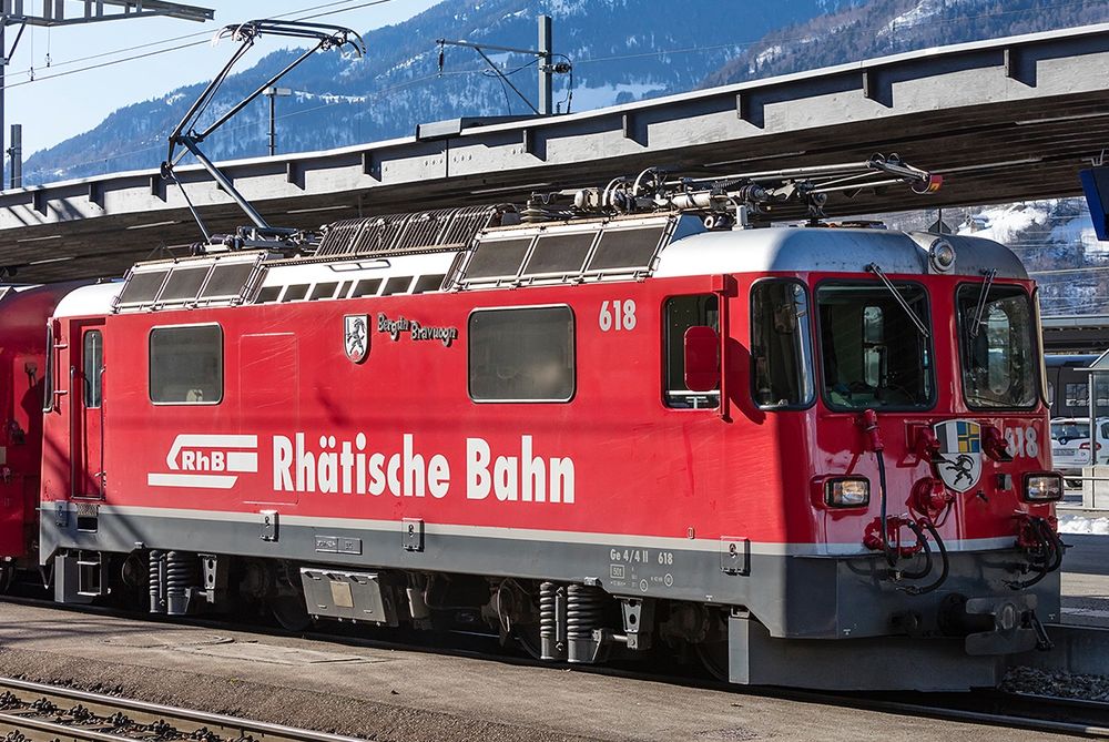 Kato N 3102-3 Ge 4/4 II 618 Bergün RhB DC Analog | Kaufen auf Ricardo