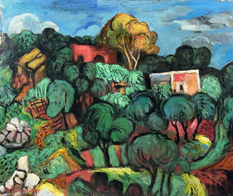 Gemalde Von Baumen