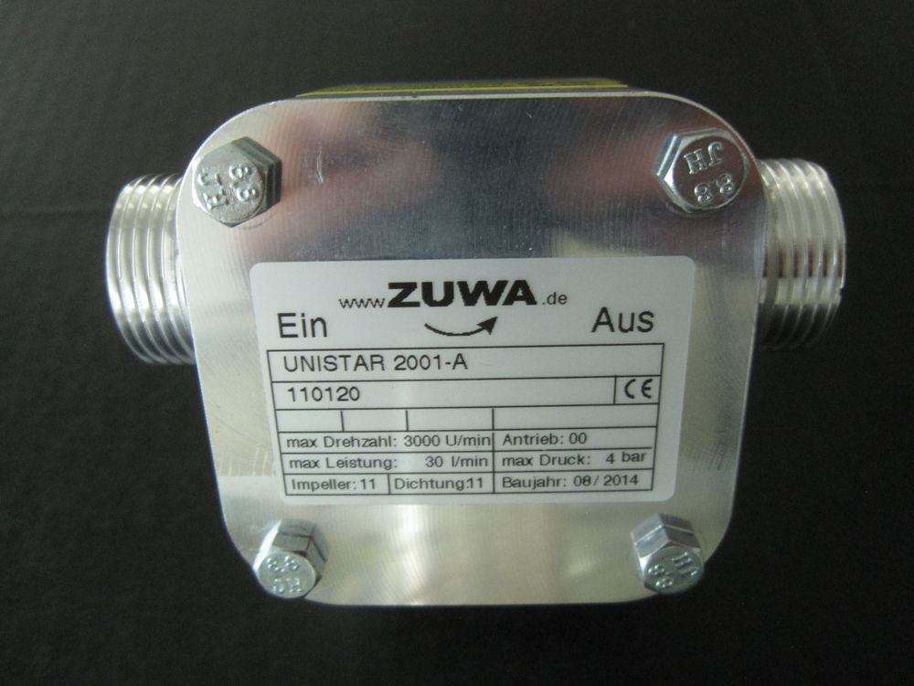 Impellerpumpe UNISTAR 2001-A (von ZUWA) (Neu (gemäss Beschreibung)) in ...