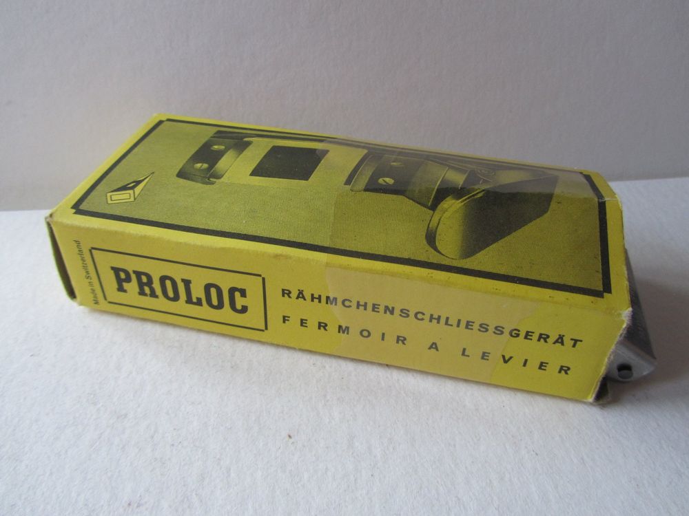 Dia Rähmchenschliessgerät, proloc Switzerland mit OVP (Gebraucht) in ...