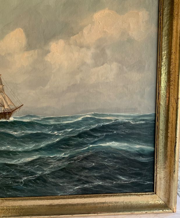 Alfred Gabali 1886-1963)Meer Szene Gemälde (Gebraucht) in für CHF 80 ...