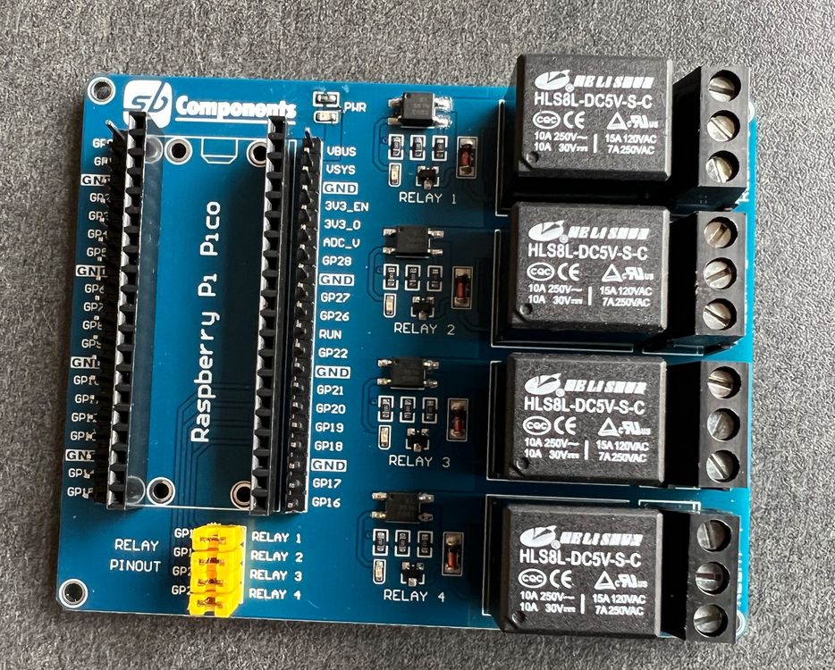 Raspberry Pi Pico Relay Board Kaufen Auf Ricardo 