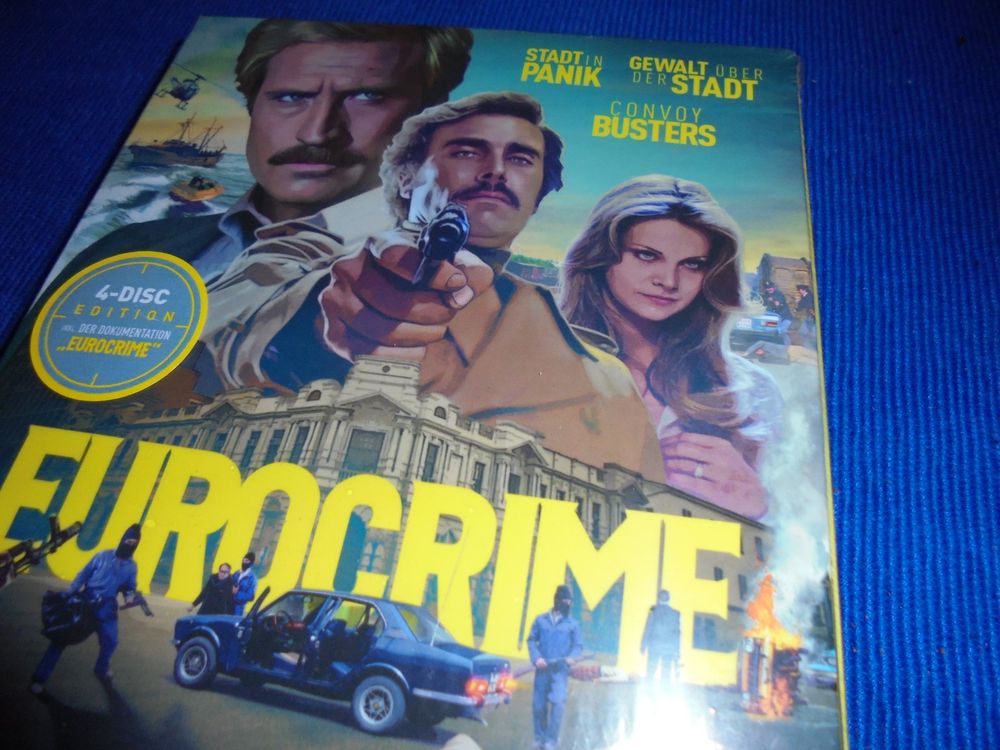 ITALO Krimi BOX / RAR EUROCRIME/ blu-ray/mit DOKU/3 Filme | Kaufen auf Ricardo