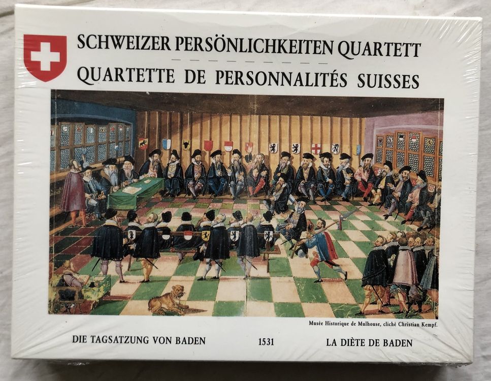 Schweizer Persönlichkeiten Quartett - Neptun Verlag (Neu und originalverpackt) in Schaffhausen ...
