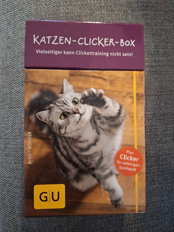 Katzen Clicker Box - spielerisch trainieren mit Clicker! (Neu (gemäss ...