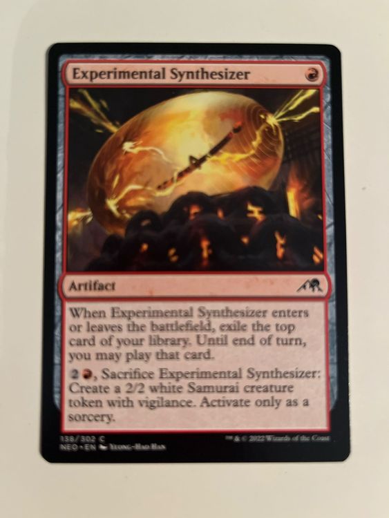 1 x Experimental Synthesizer - Magic: The Gathering - MtG (Gebraucht ...