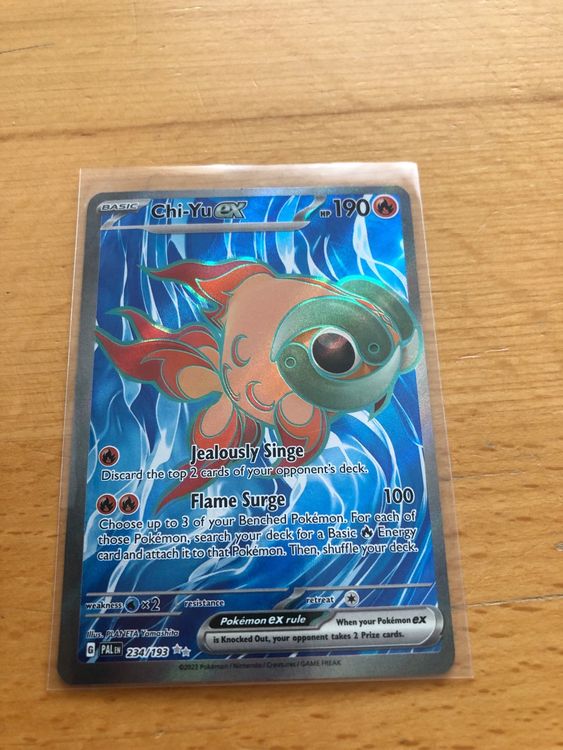 Pokemon Karte Chi-Yu ab 1.- | Kaufen auf Ricardo