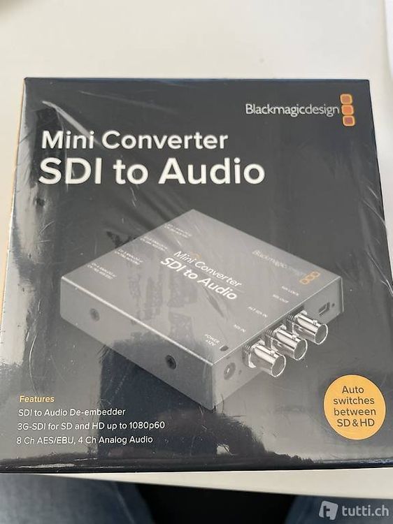Blackmagic Mini Converter SDI to Audio (Neu und originalverpackt) in ...