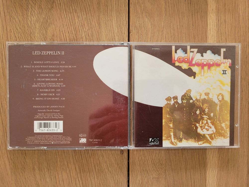 CD Led Zeppelin - II, Remastered, 1993 | Kaufen auf Ricardo