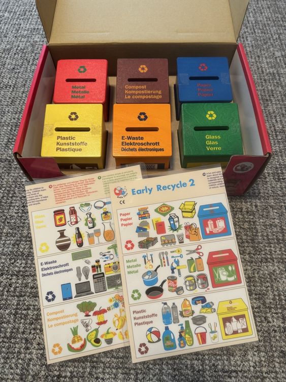 Holz Spiel - Early Recycle Game - Montessori (Gebraucht) in Zug für CHF ...