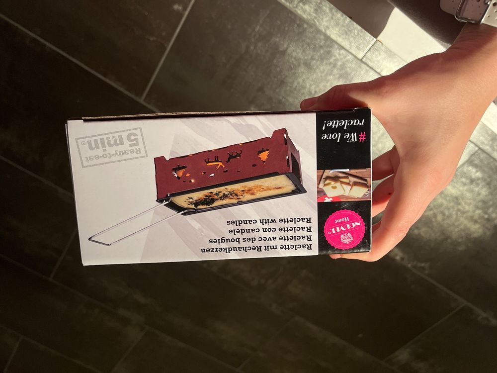 Raclette mit Rechaudkerzen (Neu und originalverpackt) in Hombrechtikon für CHF 8 – mit Lieferung ...
