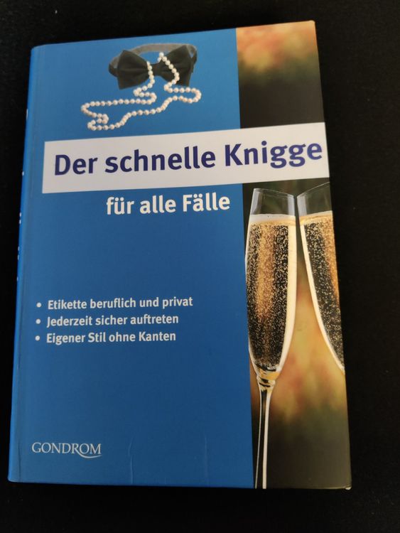 Der schnelle Knigge für alle Fälle / Gondrom 2005 (Gebraucht) in ...