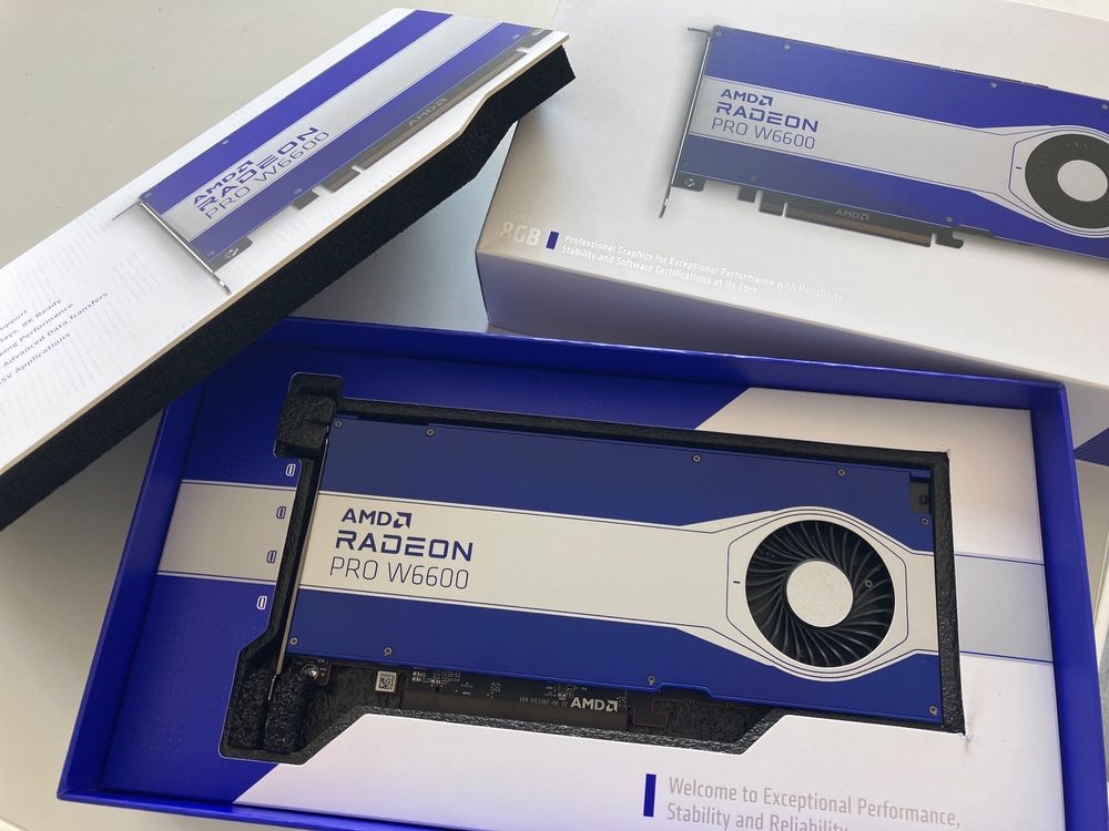 AMD Radeon Pro W6600 | Kaufen auf Ricardo