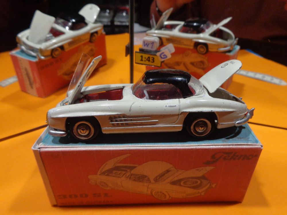 Mercedes-Benz 300 SL 1:43 G (Repro-Box) Tekno No.925 DK W1 (Gebraucht) in Oftringen für CHF 60 ...
