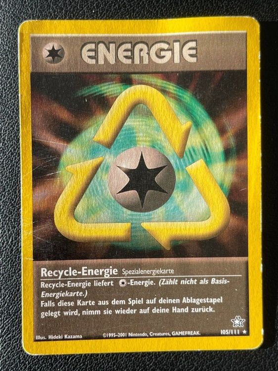 Recycle-Energie 105/111 Pokémon Neo Genesis Rare | Kaufen auf Ricardo
