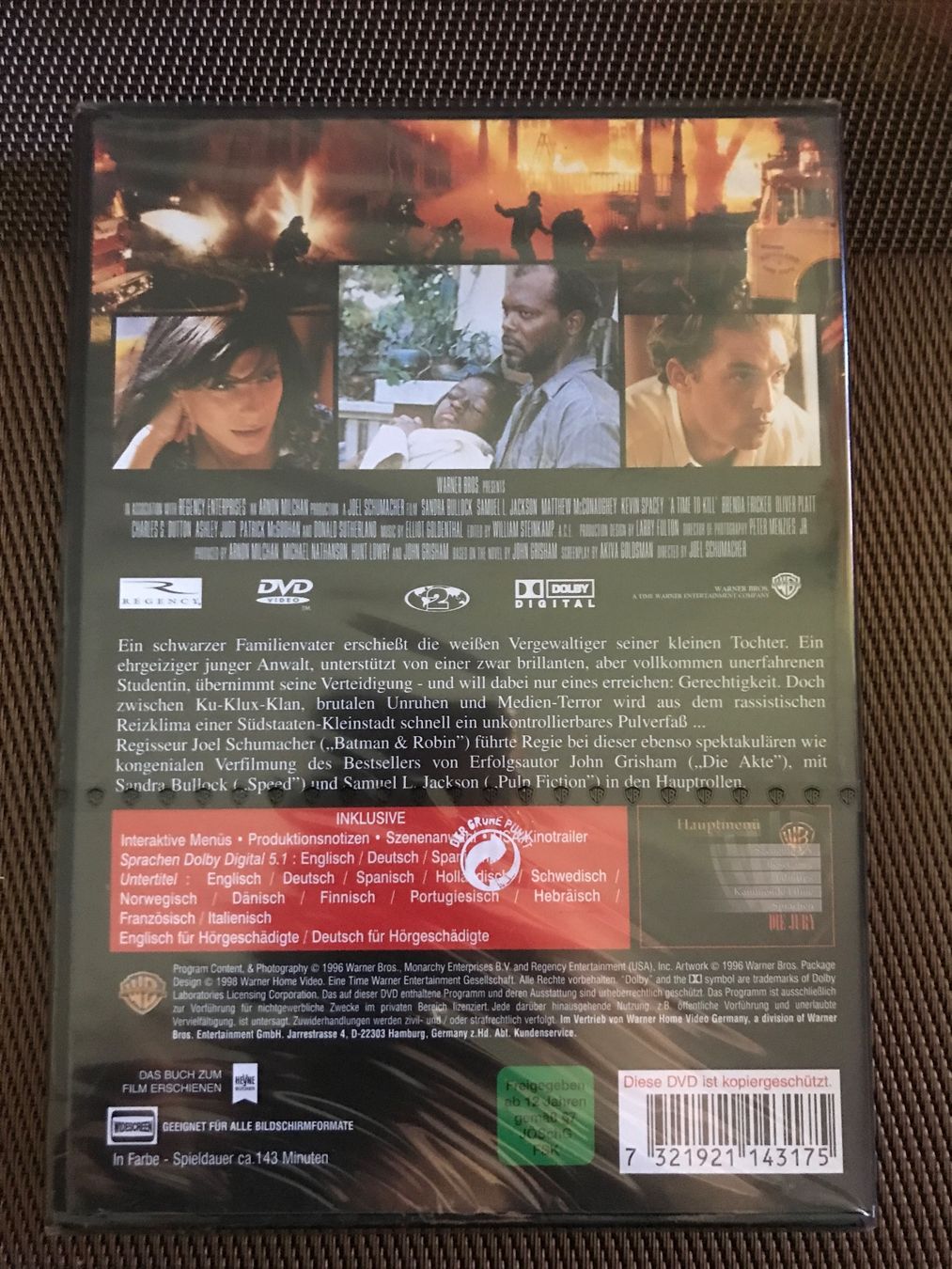 Originalverpackte DVD: Die Jury - Top Film für kalte Tage! (Neu und ...