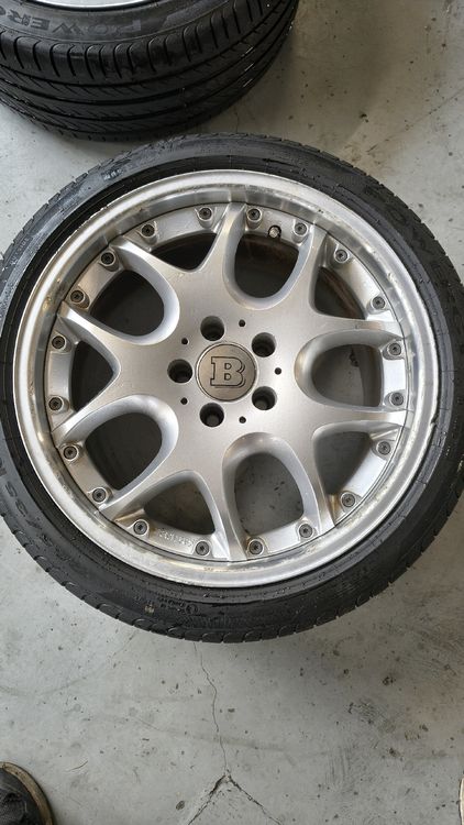 Orig. Brabus Felgen 18 " Mercedes R171 R170 W209 W208... (Gebraucht) in ...
