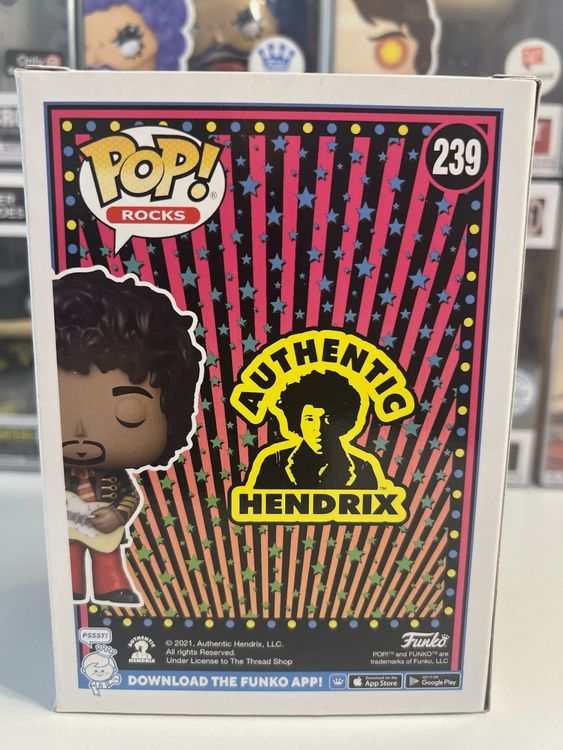 Funko POP! Rocks Jimi Hendrix (Napoleonic Hussar Jacket) (Neuf avec ...