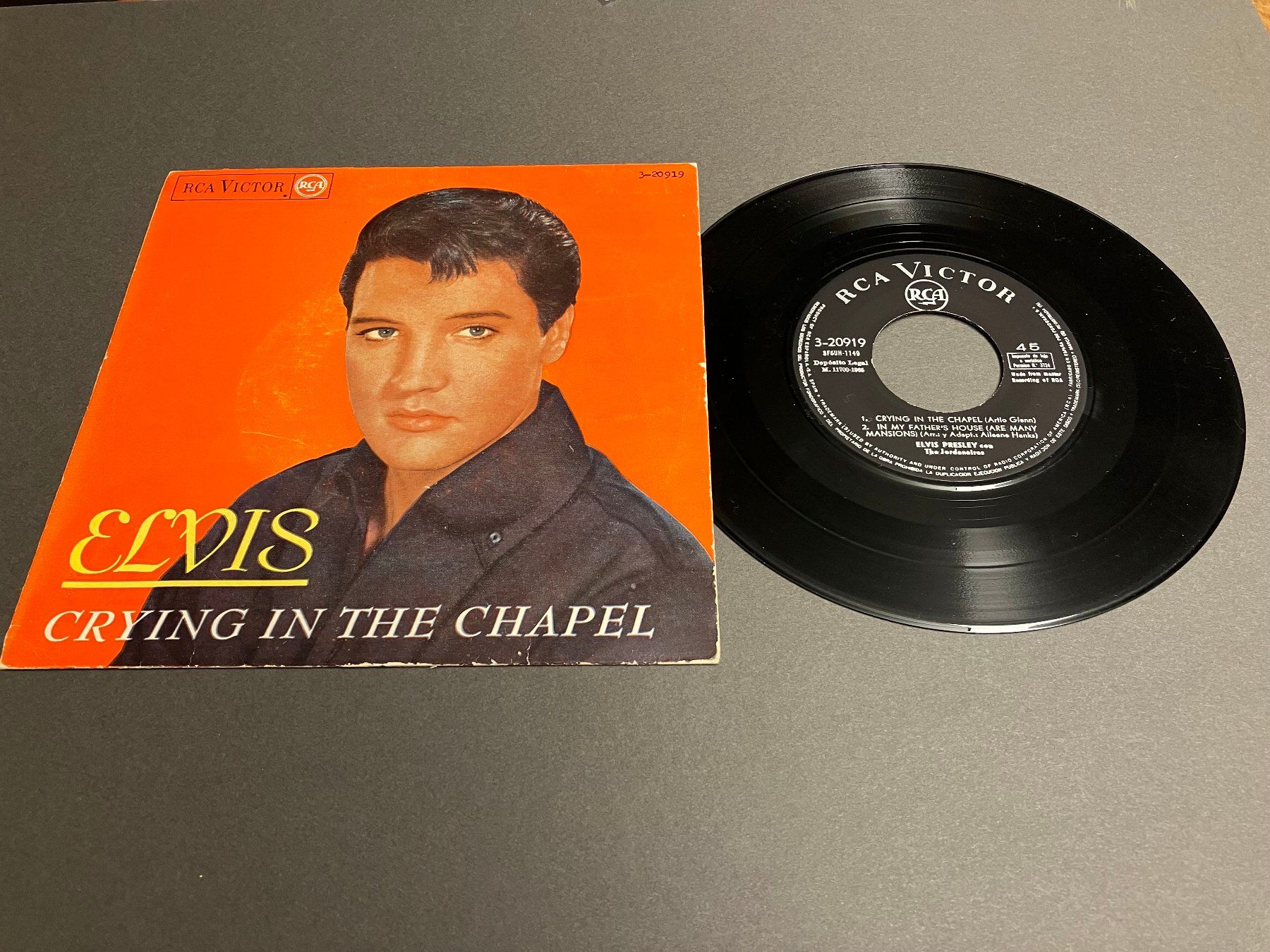 Elvis Presley / EP Crying In The Chapel / Spanien (Gebraucht) in ...