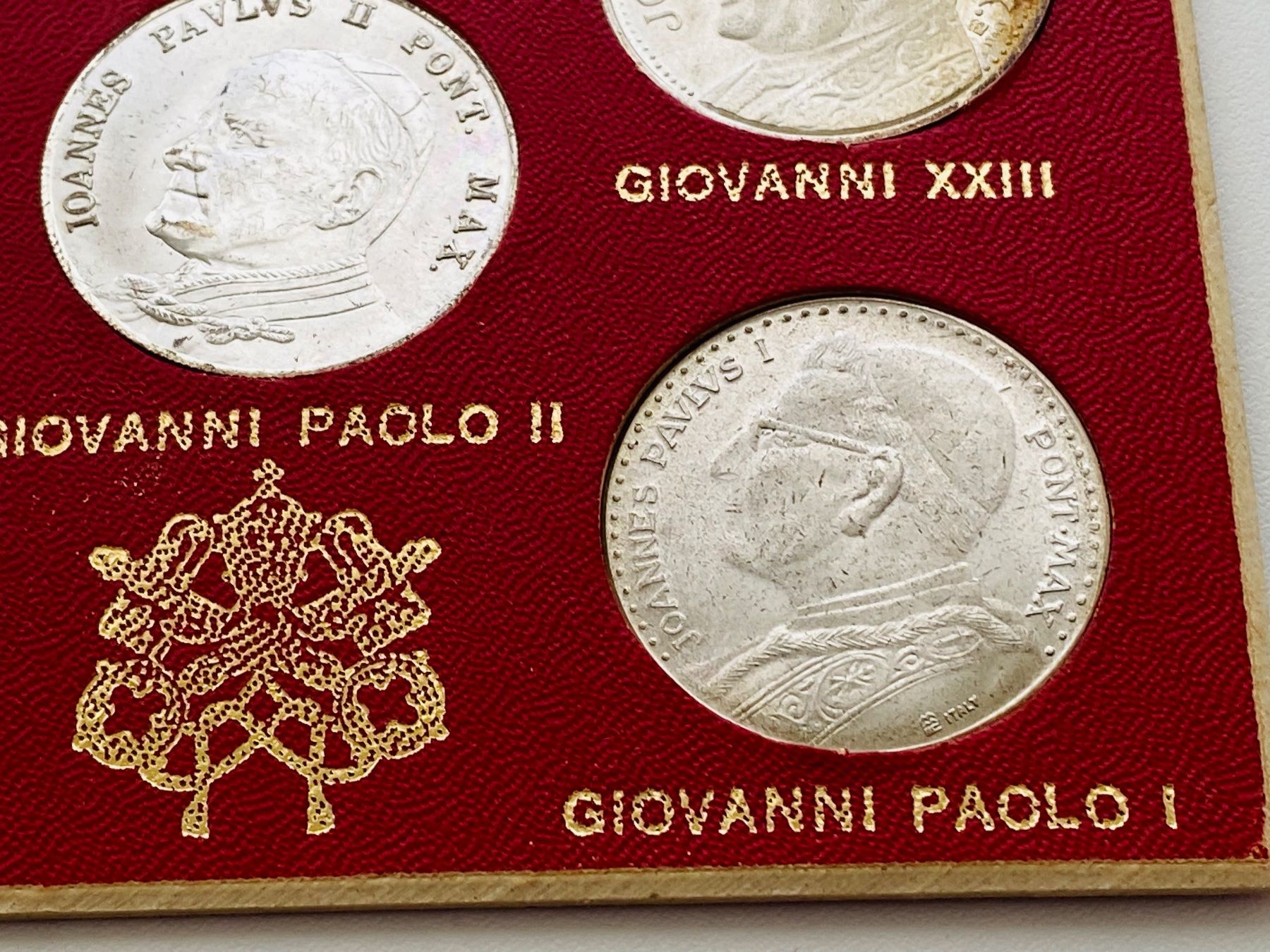 5 x Medaille um 80 Gramm Silber? VATIKAN Pabst 1939 - 1982 (Neu (gemäss ...