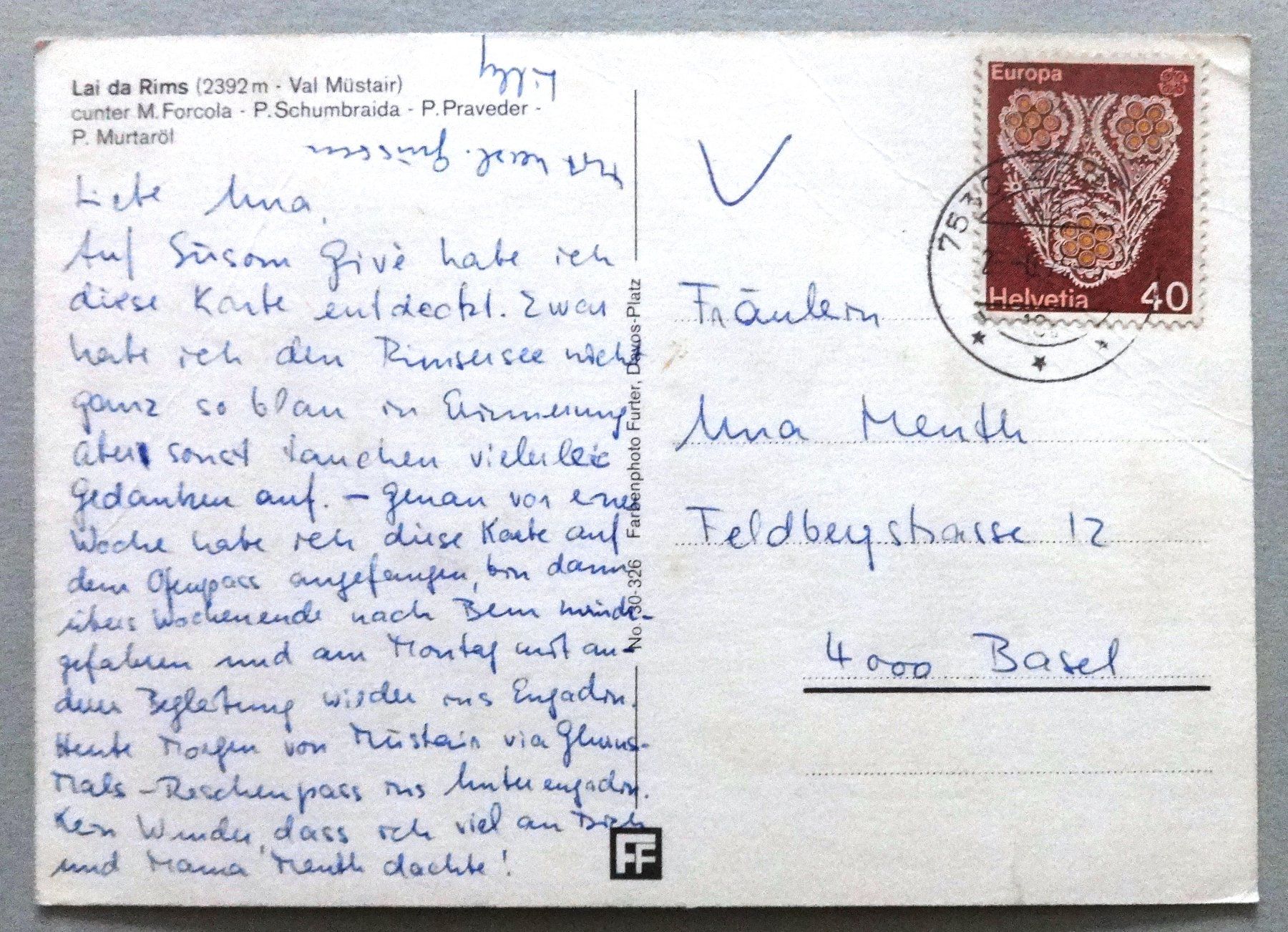 Lai da Rims (2392 m - Val Müstair) (Défectueux) à Fétigny pour CHF 1 ...