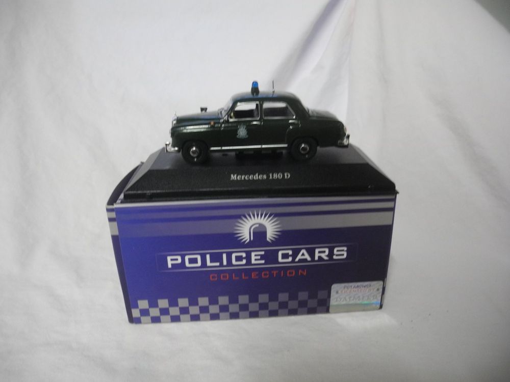 ATLAS POLICE CARS MERCEDES 180 D POLIZEI NIEDERSACHSEN NEU (Neu und ...
