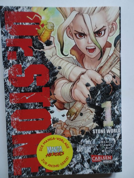 Dr. Stone Manga Band 1 - Stone World, Top Zustand! (Gebraucht) in ...