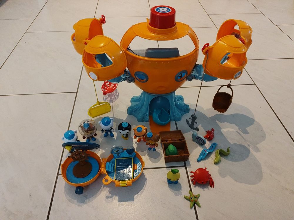 Oktonauten Oktopod Set+ Kaptain Barnius Kabine | Kaufen auf Ricardo