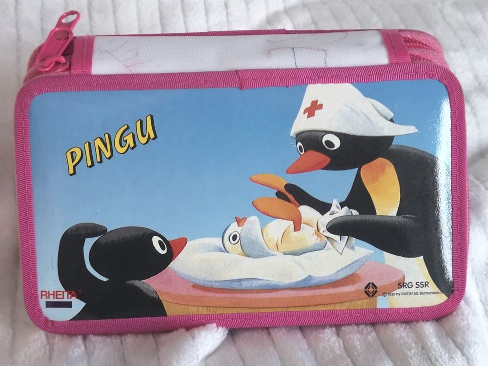 Vintage Nostalgiker PINGU Etui mit Defekten! SRG SSG 90er (Gebraucht ...