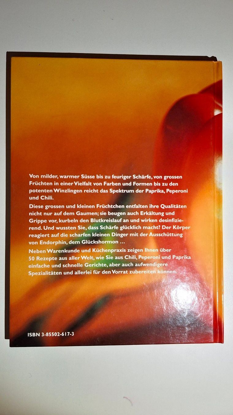 Chili, Peperoni & Paprika - Die besten Rezepte🌶... (Gebraucht) in ...