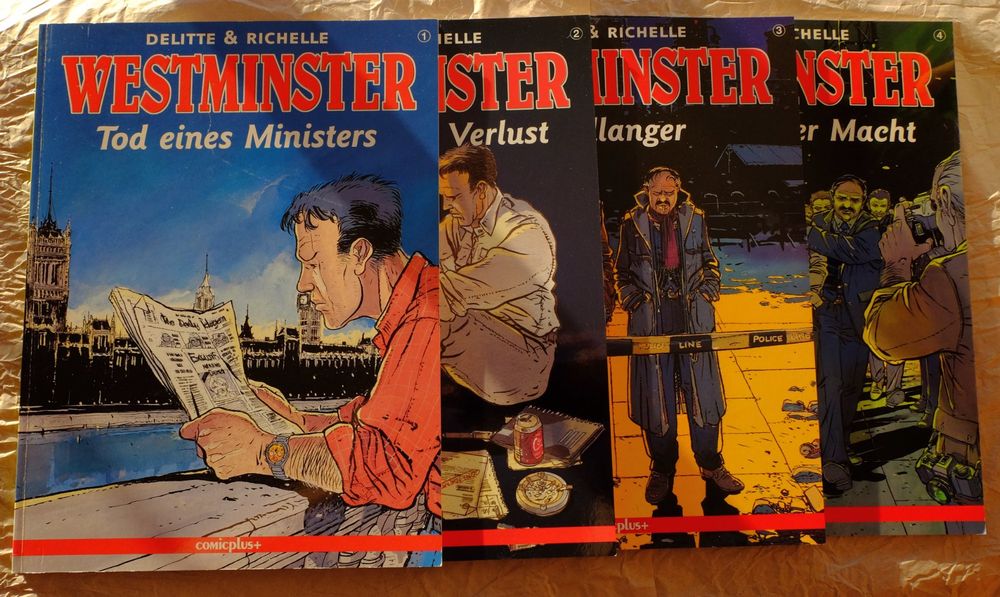 Westminster, 1-4, Delitte & Richelle, Verlag Comicplus (Neu (gemäss ...