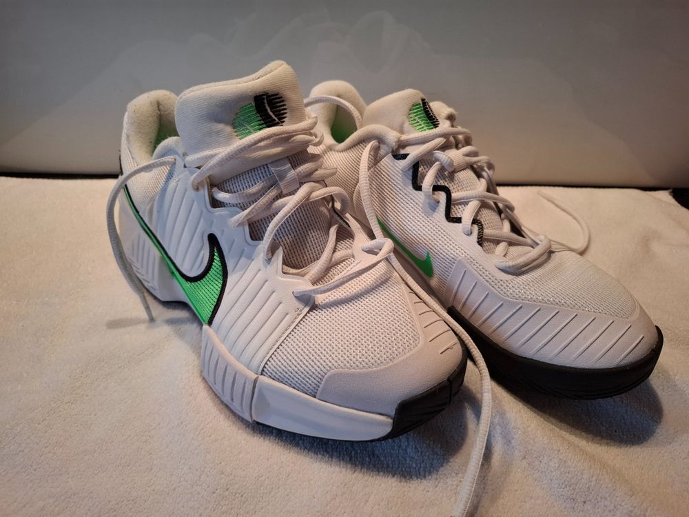 Neu Nike GP Challenge Pro Allcourtschuh Herren - weiß, grün (Neu ...