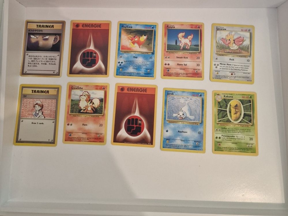 Pokemon Vintage Karten Sammlung / Base Set & Rocket | Kaufen auf Ricardo