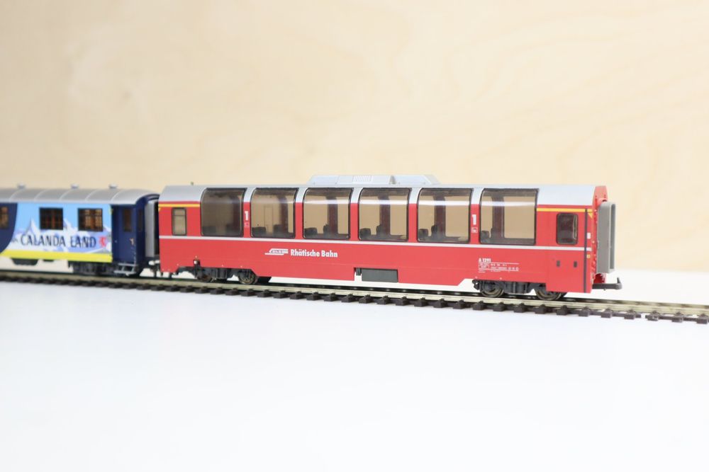 BEMO RhB Panoramawagen + Wagen Stiva Retica Calanda (Gebraucht) in Winterthur für CHF 95 – mit ...