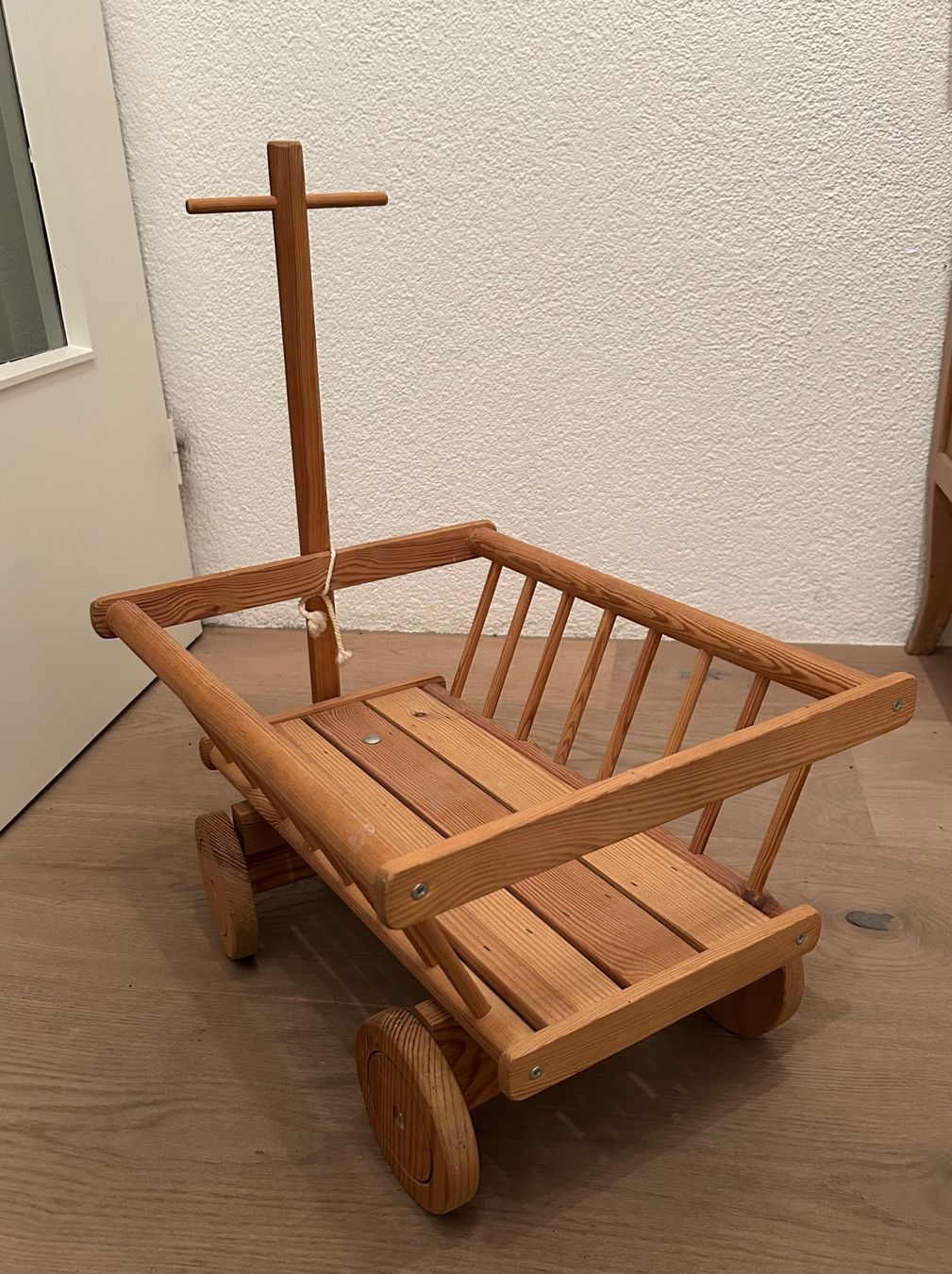 Leiterwagen Holz Gro