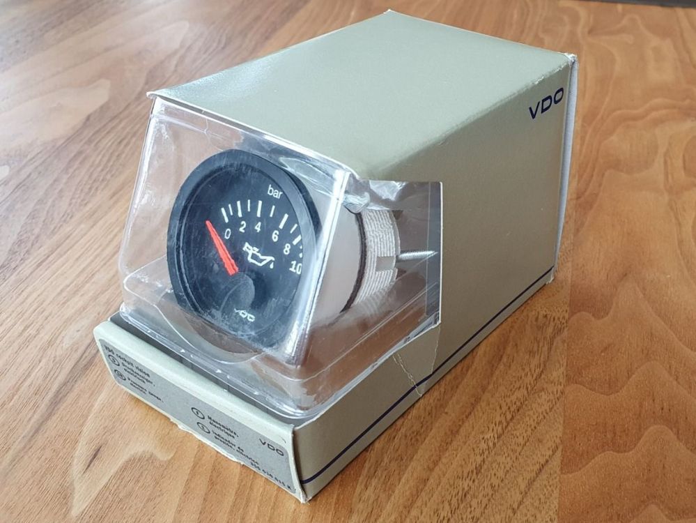 VDO Cockpit Vision Öldruck 10Bar 52mm (Neu (gemäss Beschreibung)) in ...