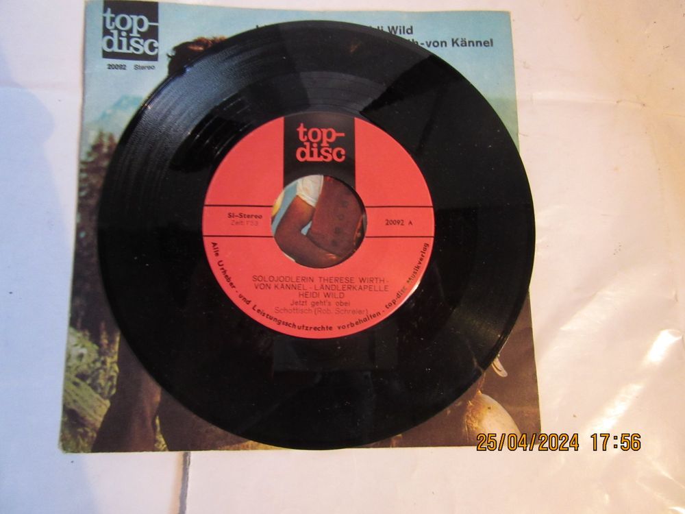 Vinyl-Single Ländlerkapelle Heidi Wild (Gebraucht) in Rüdlingen für CHF ...
