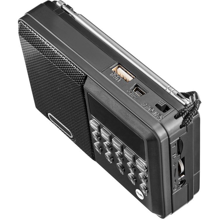Radio Mini RODH Marken-Radio im Retro-Design mit LED Lampe (Neu und ...