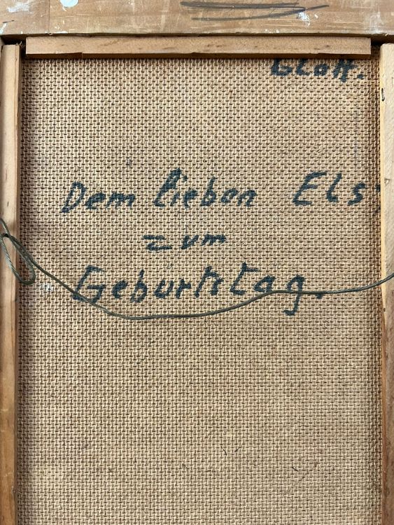 Blütenbaum Gemälde Monogrammiert. (Gebraucht) in Neuhausen am Rheinfall für CHF 15 – mit ...
