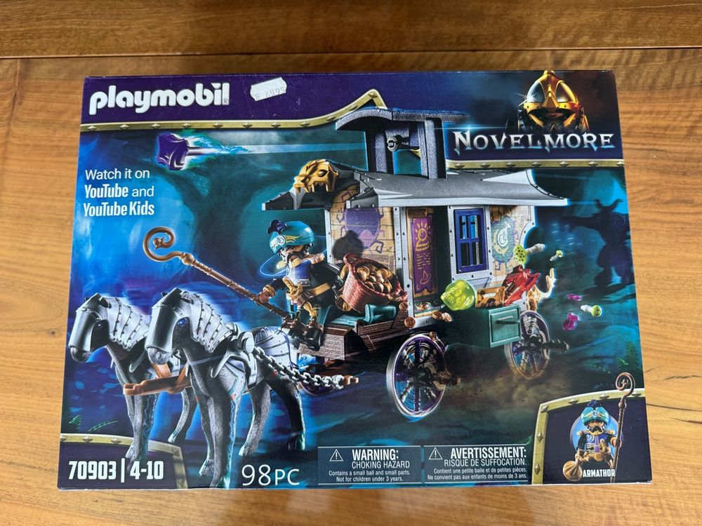 Playmobil Novelmore Mage's Wagon 70903 New in Box (Neu und ...